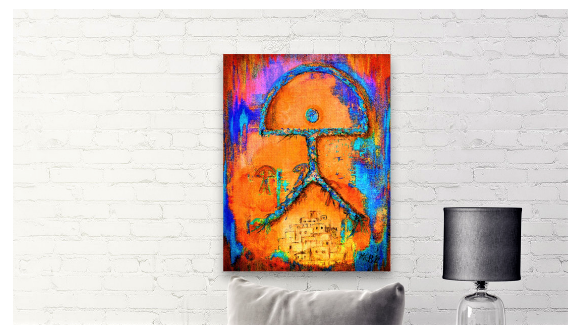 Indalo Art – paintings, cards and posters with the symbol of the Indalo